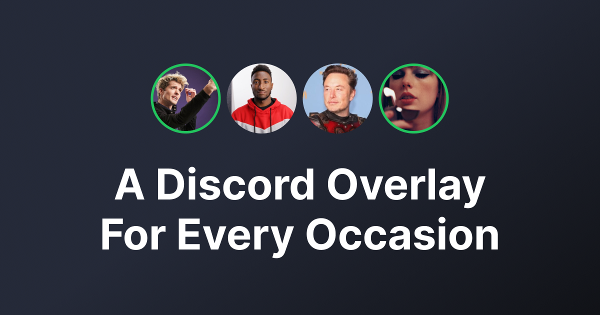 Overlayed - Discord overlay for Mac, Windows, and Linux
